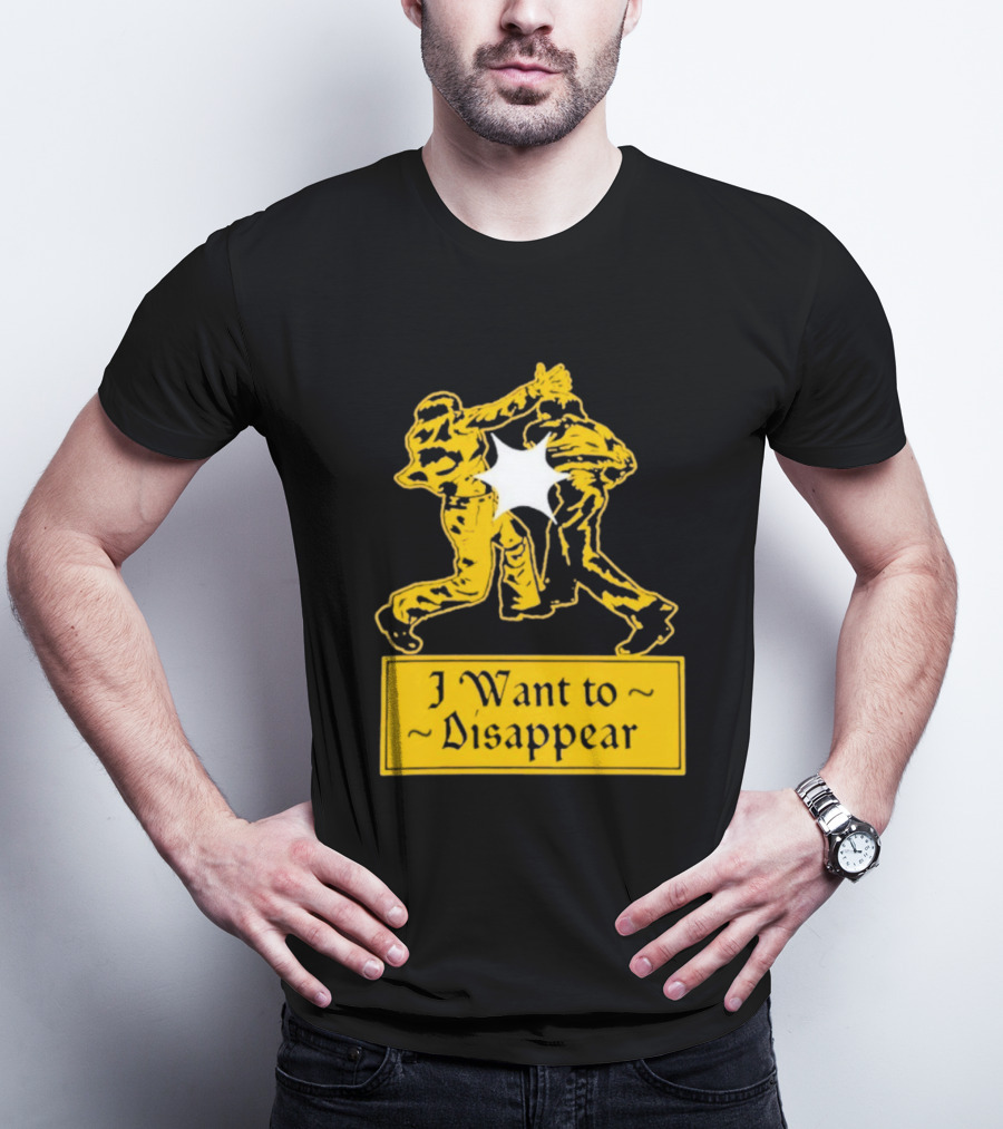 I Want To Disappear The Smiths Fighting Men Music Album T-Shirt