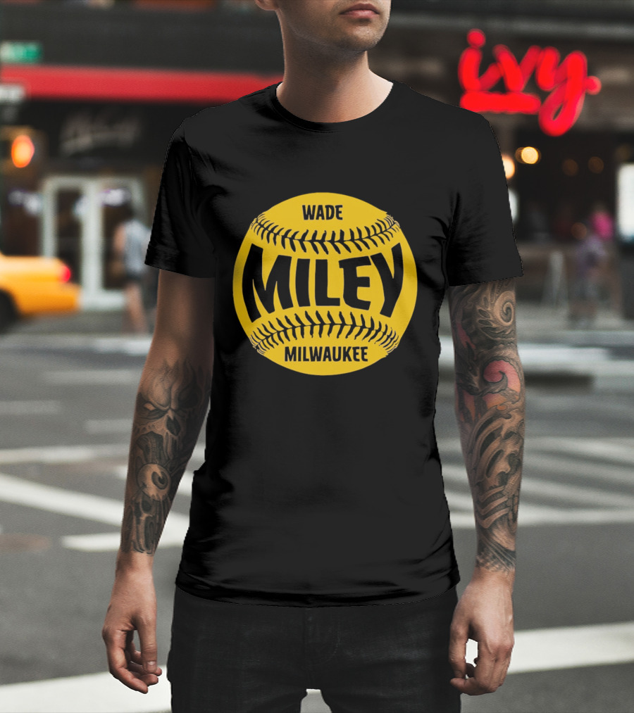 Wade Miley Milwaukee Baseball T-Shirt