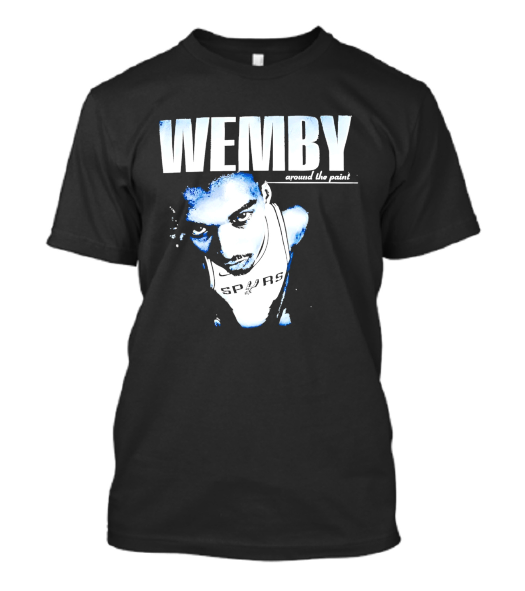 Wemby Around The Point Victor Wembanyama NBA 2026 San Antonio Spurs T-Shirt