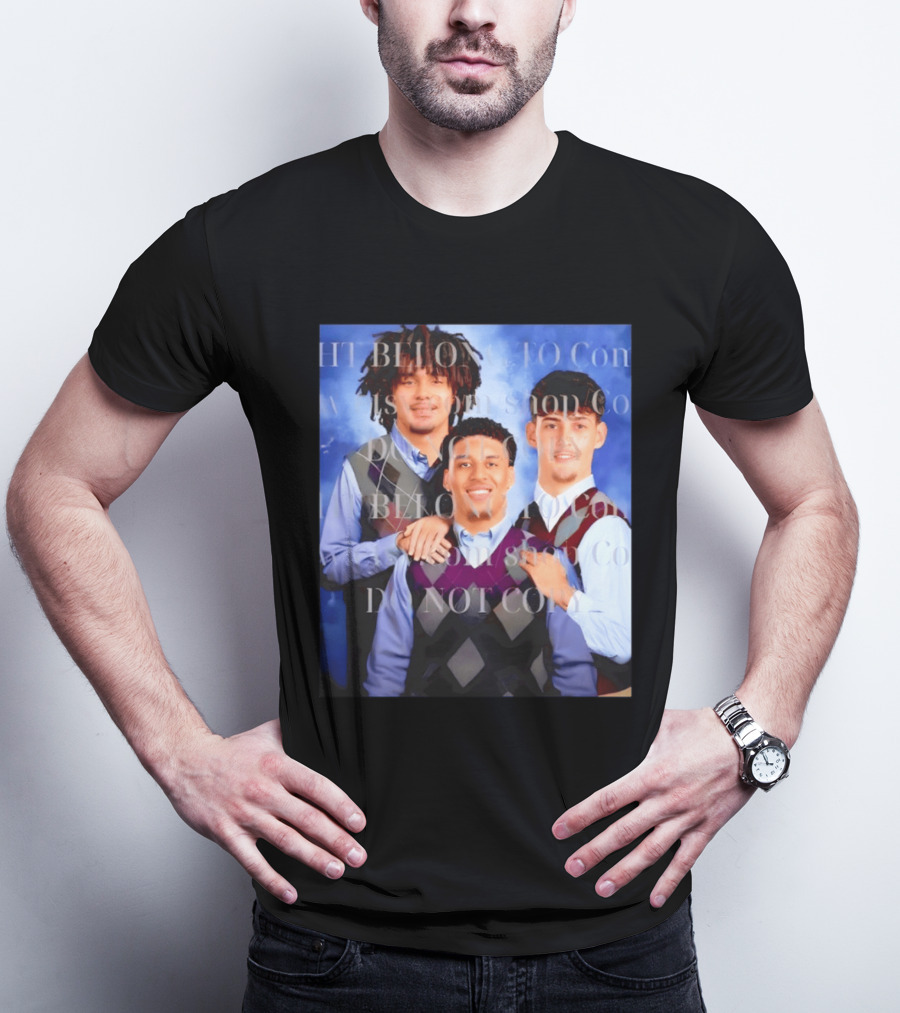 Yaxel Lendeborg Elliot Cadeau Aday Mara Step Brothers Basketball Photo T-Shirt