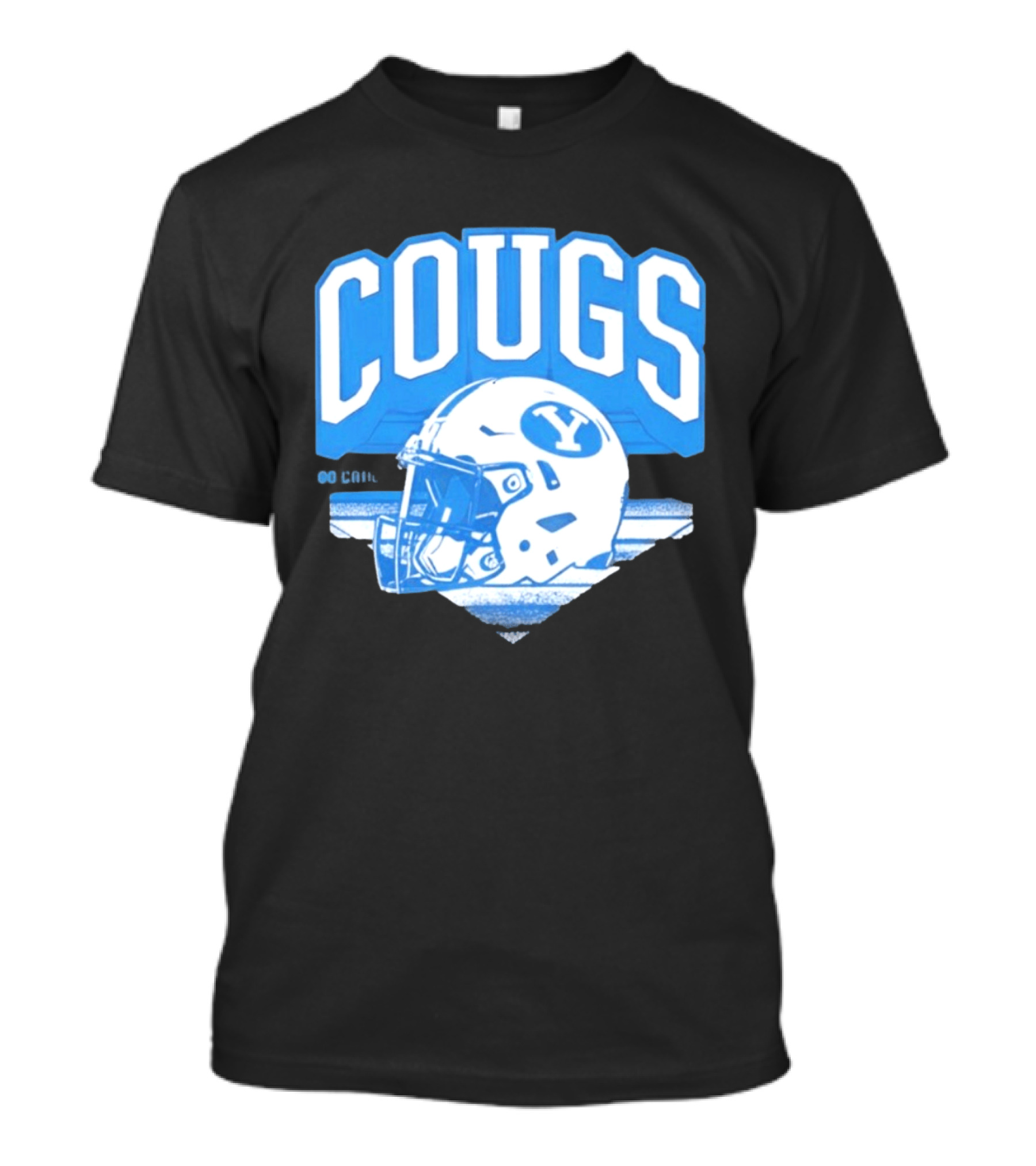 BYU Cougars Football Helmet Gameday Spirit T-Shirt