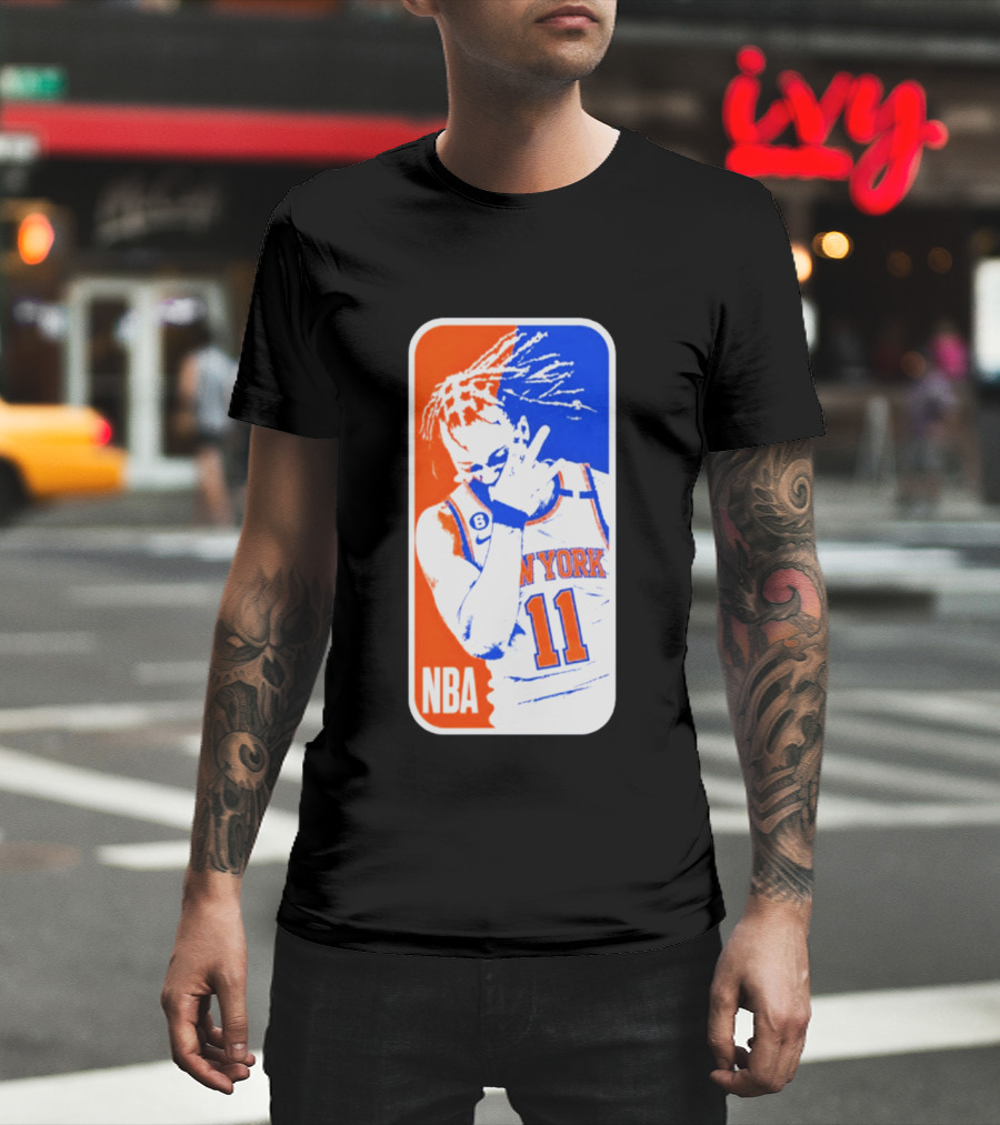 New York 11 NBA Jalen Brunson Knicks T-Shirt