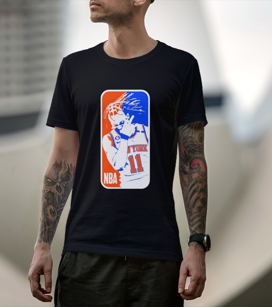 New York 11 NBA Jalen Brunson Knicks T-Shirt