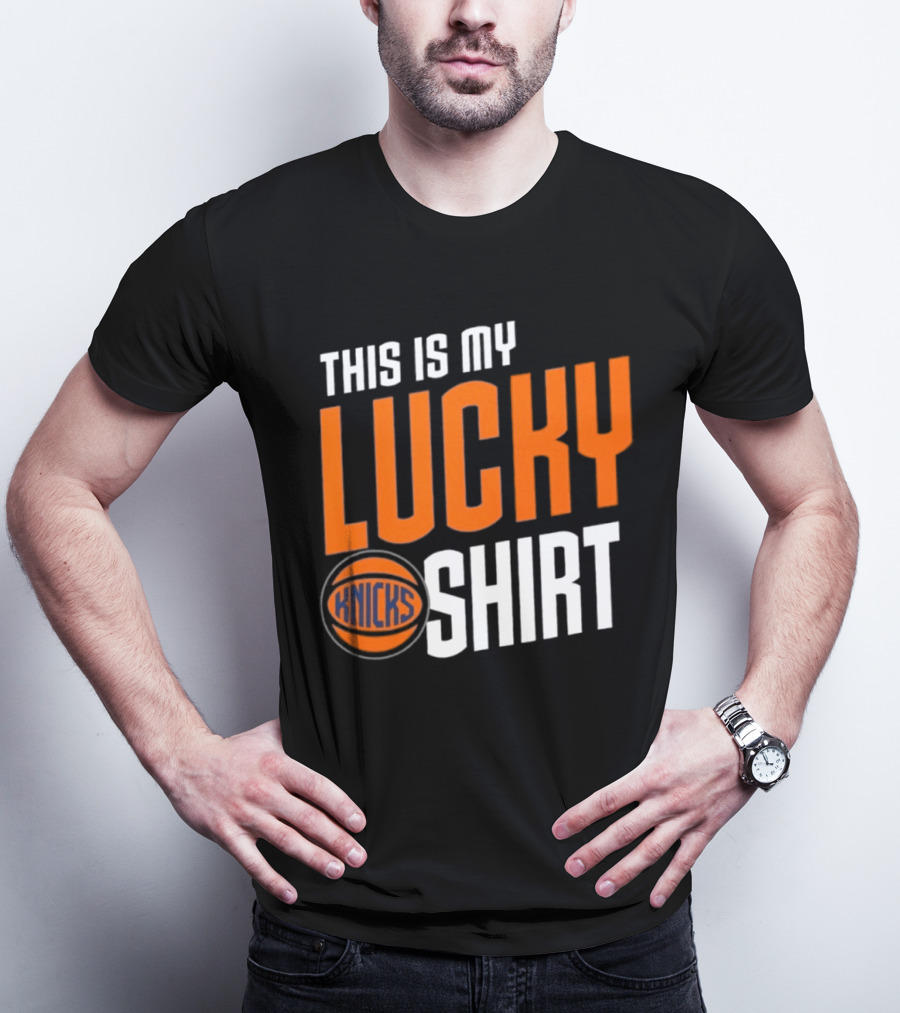 New York Knicks This Is My Lucky Knicks T-Shirt