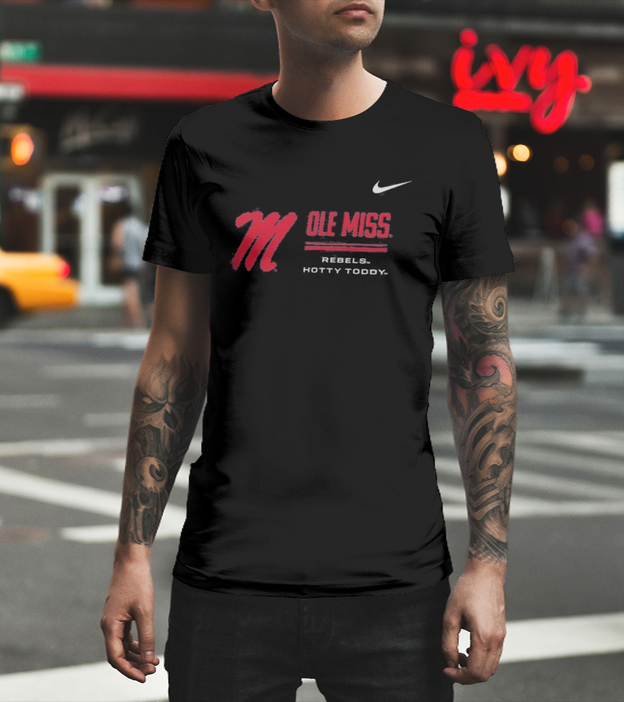 Nike Ole Miss Rebels Hotty Toddy Velocity M T-Shirt
