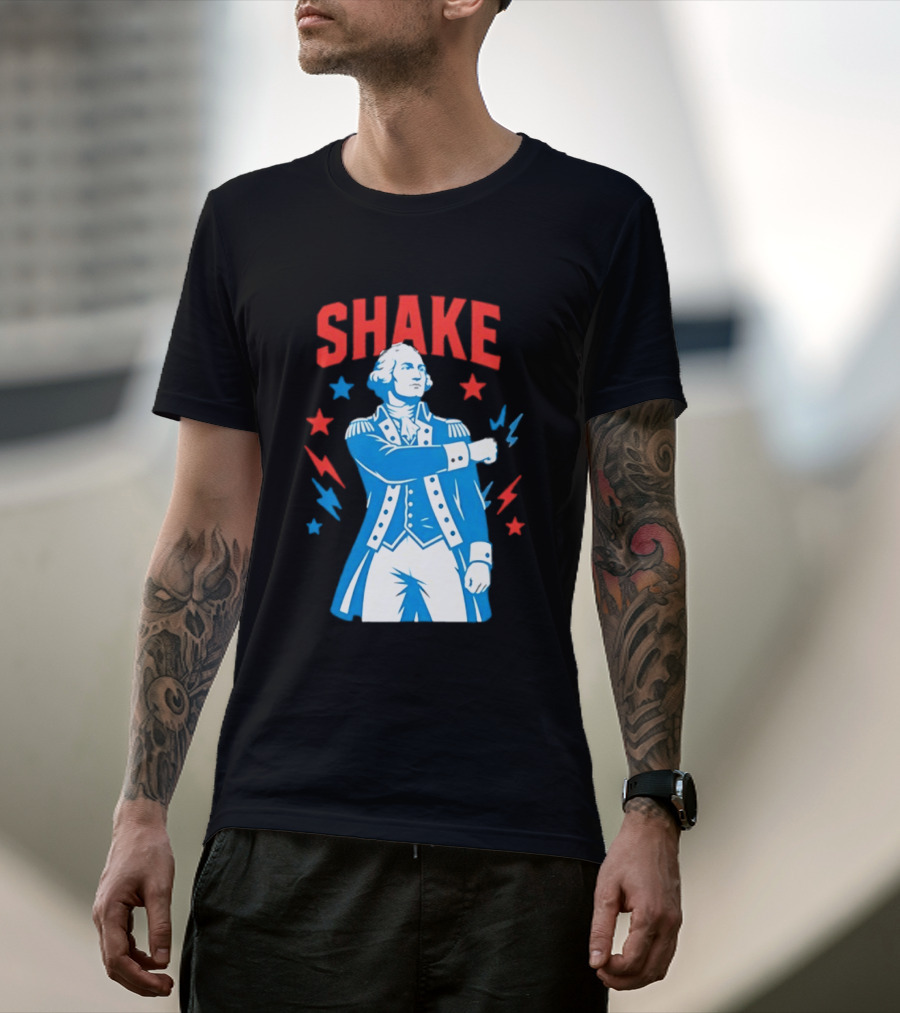 Shake And Bake George Washington America Drinking T-Shirt