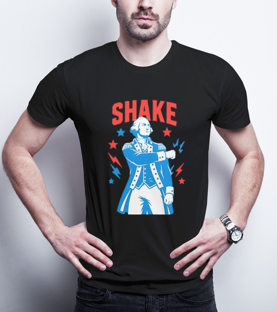 Shake And Bake George Washington America Drinking T-Shirt