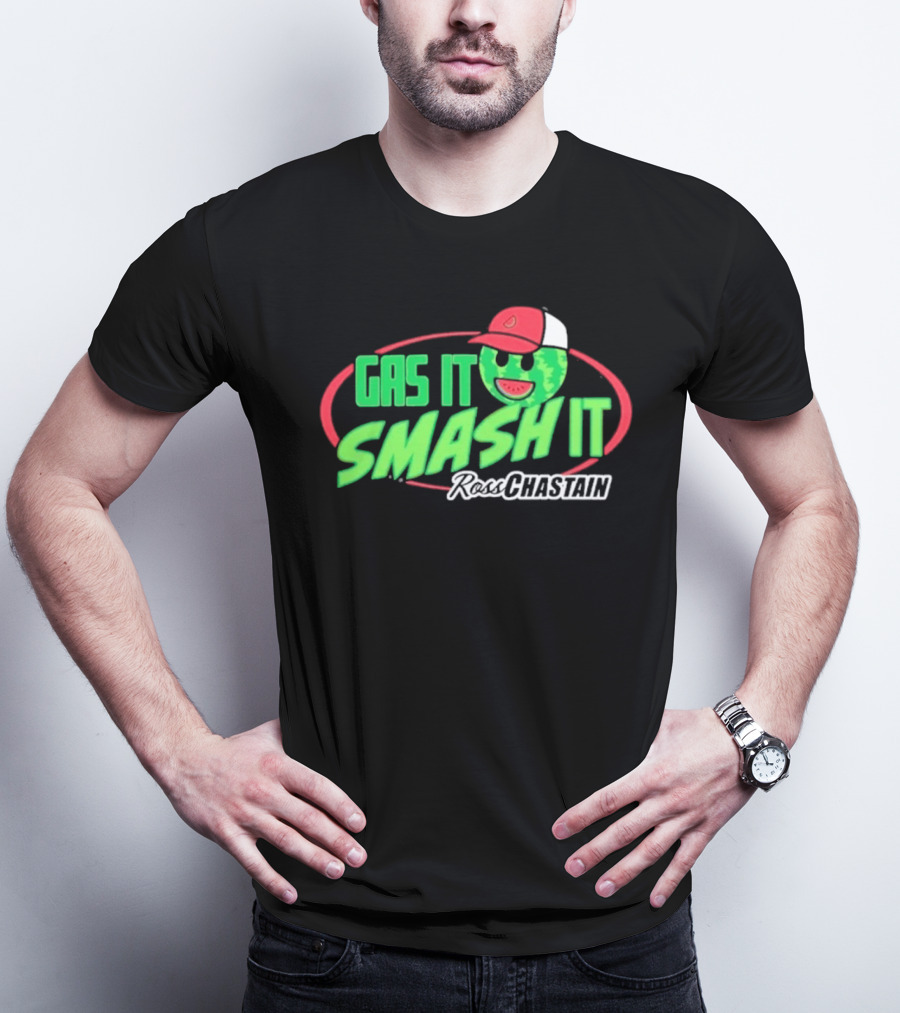 Gas It Smash It Melon Man Ross Chastain T-Shirt
