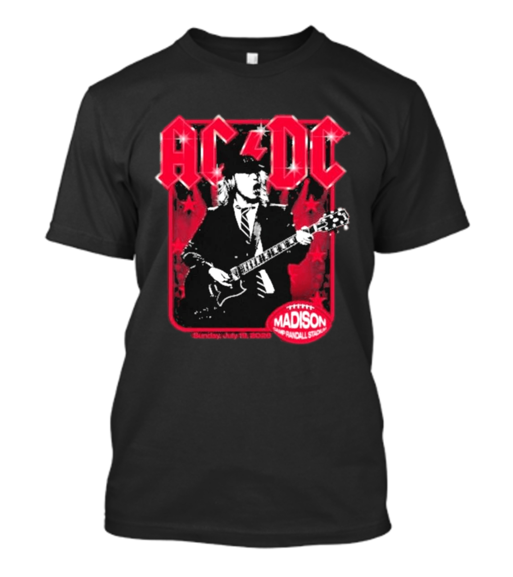ACDC Madison Camp Randall Stadium Pwr Up Tour T-Shirt