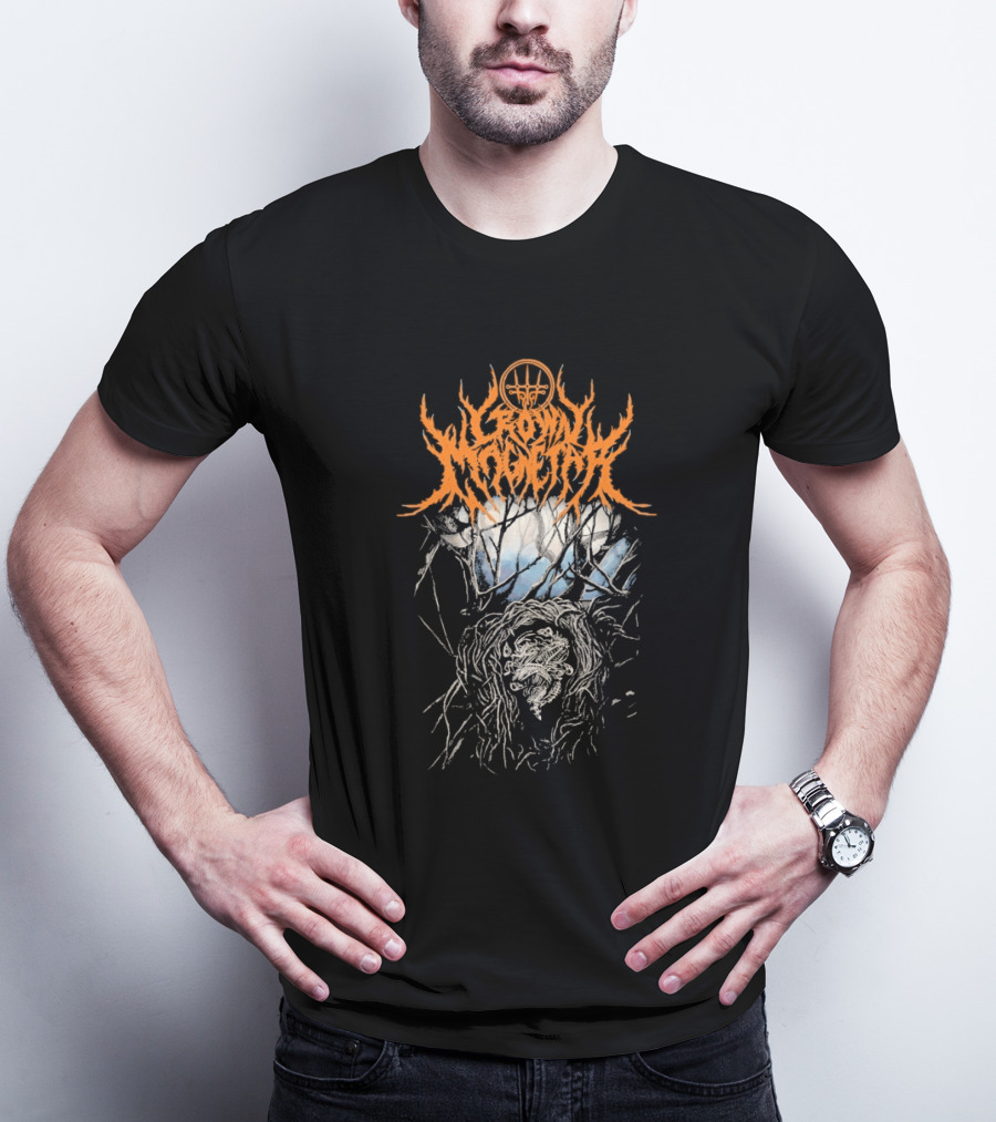 Crown Magnetar Birds Nest Intricate Abstract Symbolic T-Shirt