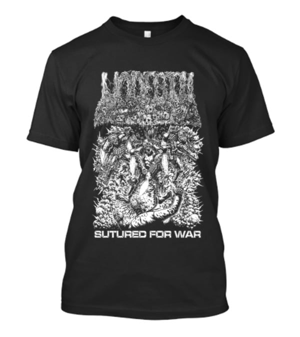 Undeath Sutured For War Metal Shop T-Shirt