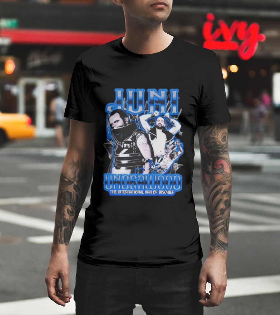 Juni Underwood The International Man Of Mischief T-Shirt