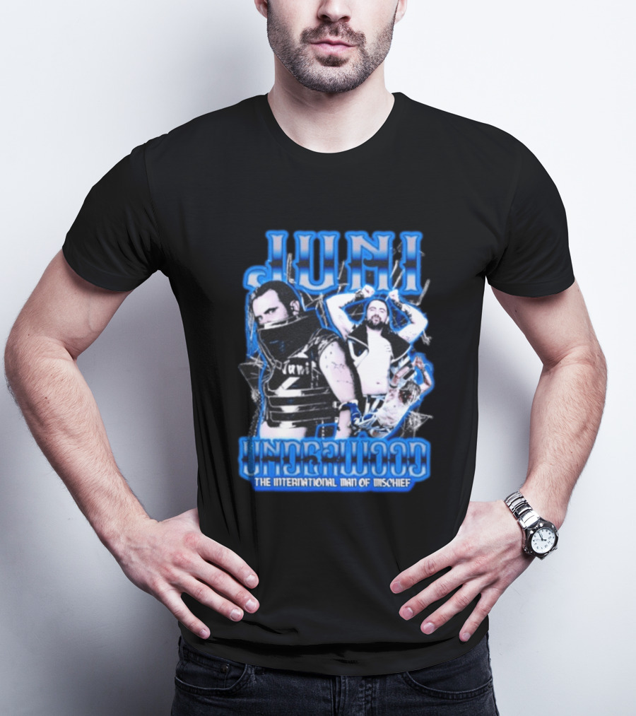 Juni Underwood The International Man Of Mischief T-Shirt