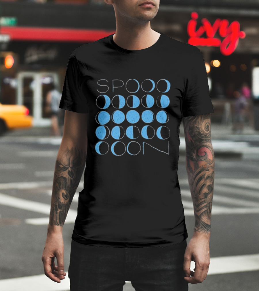 SPOON Phases Of Blue Moons T-Shirt