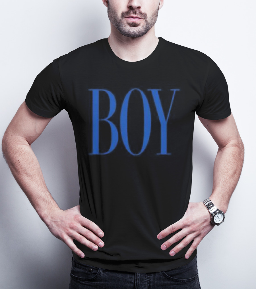 Boy Harsher Store Boy Bold Lettering T-Shirt