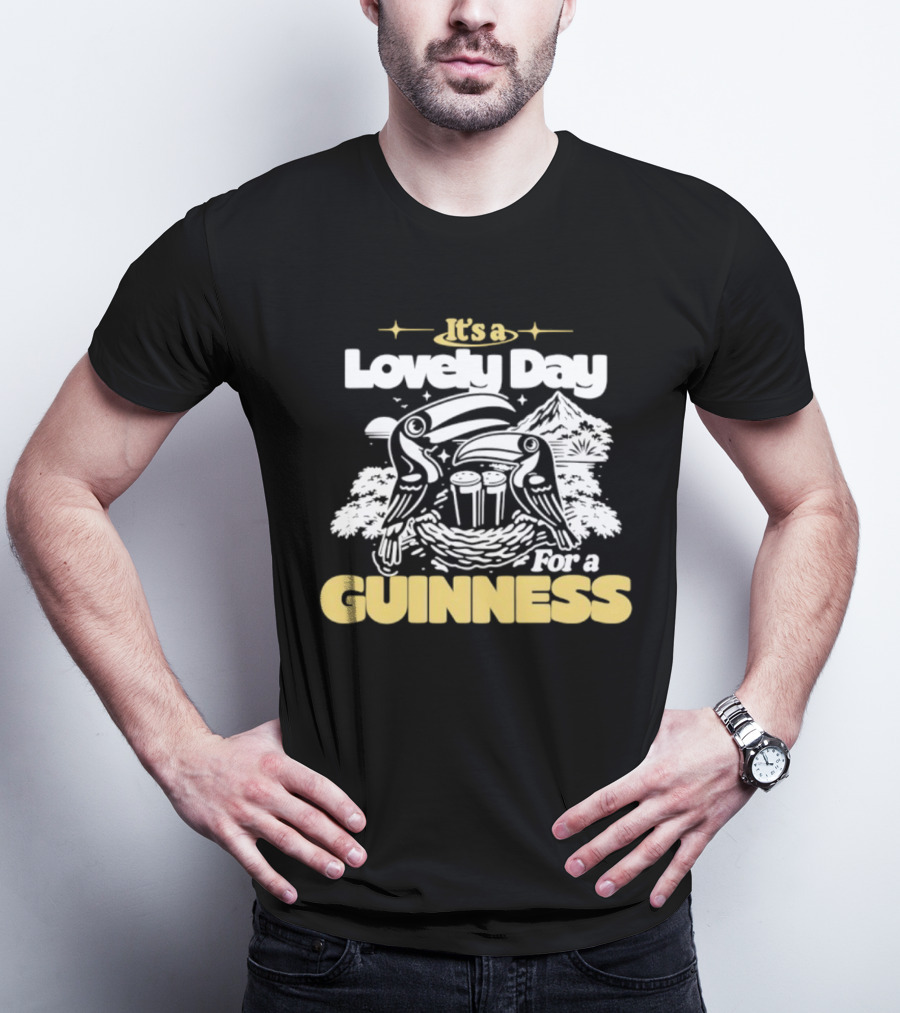It's A Lovely Day For A Guinness Toucan T-Shirt