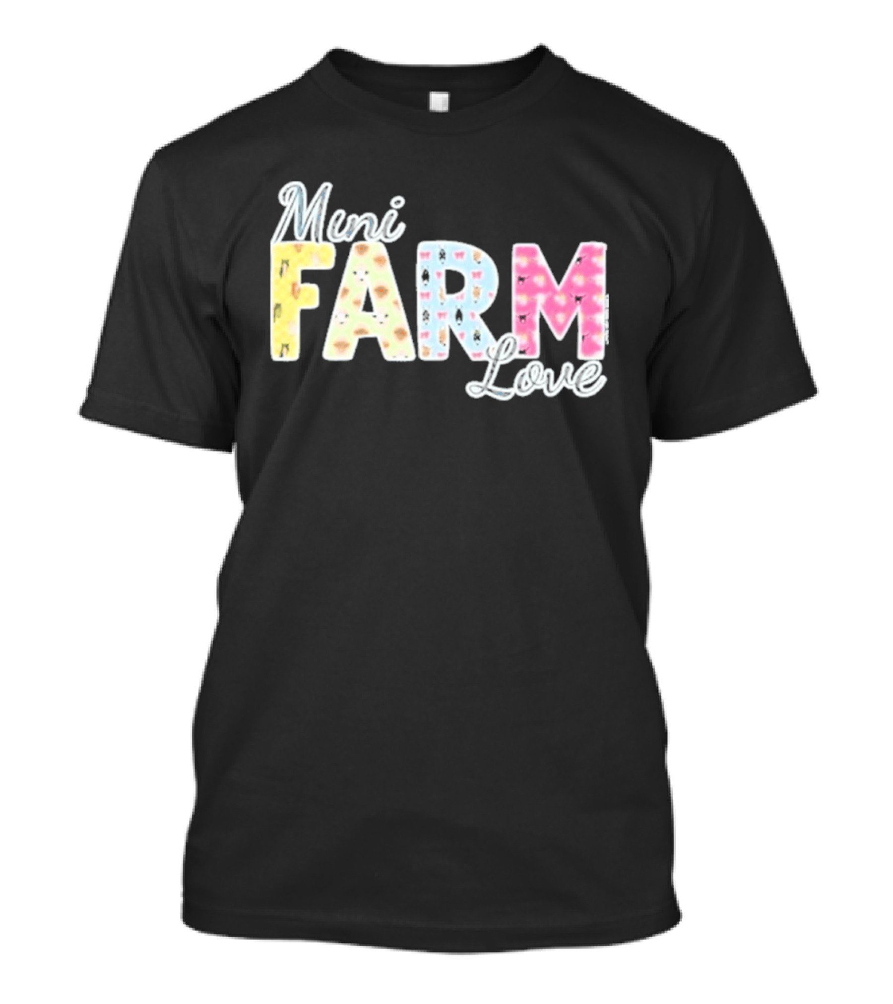 Mini Farm Love Floral Pastel T-Shirt