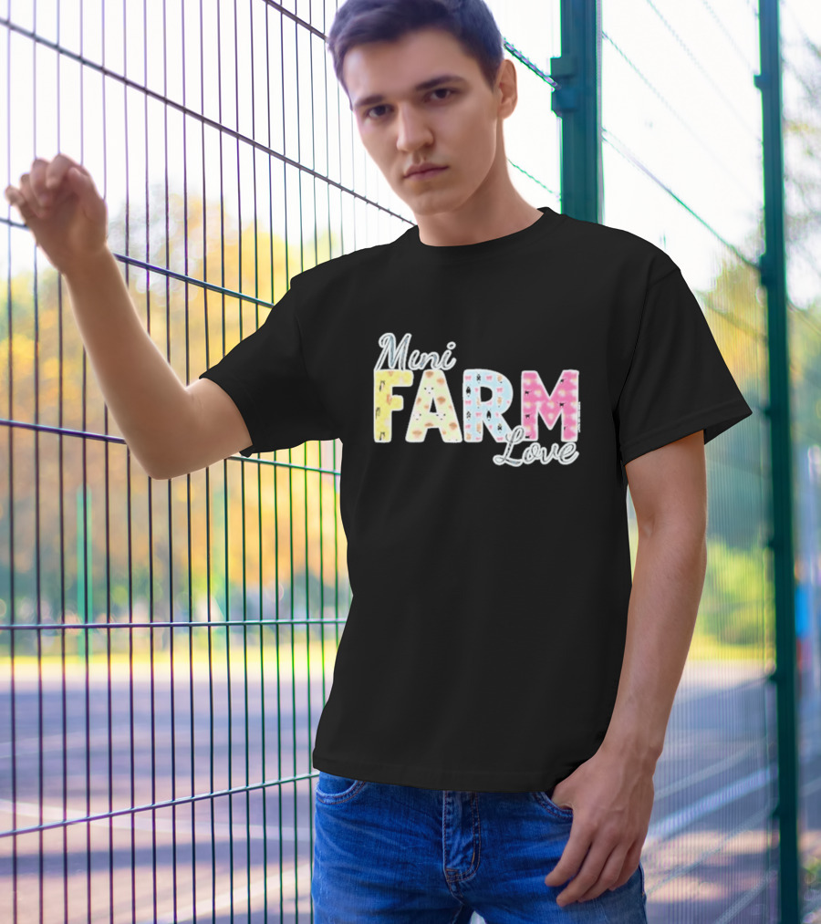Mini Farm Love Floral Pastel T-Shirt