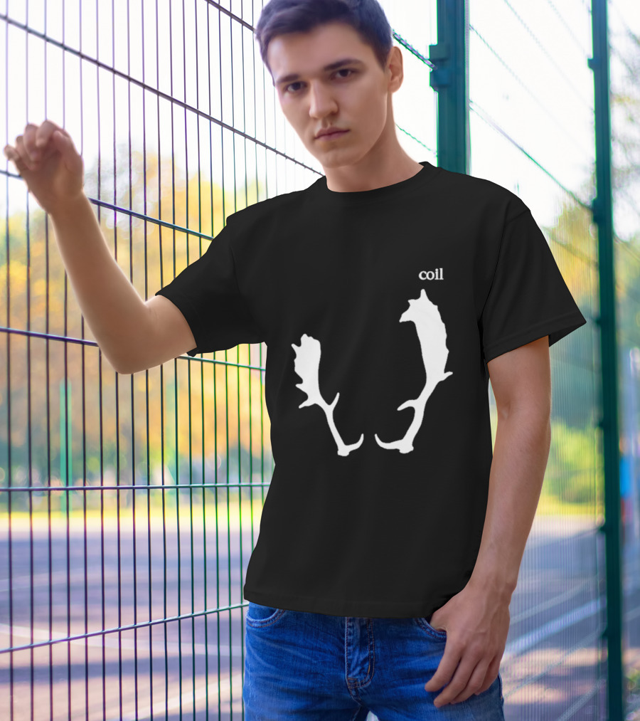 Coil Black Antlers T-Shirt