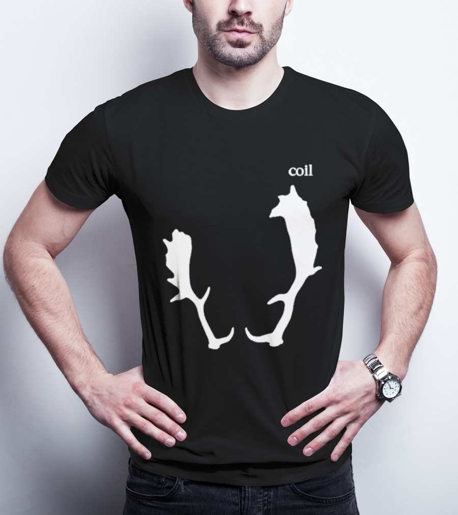 Coil Black Antlers T-Shirt