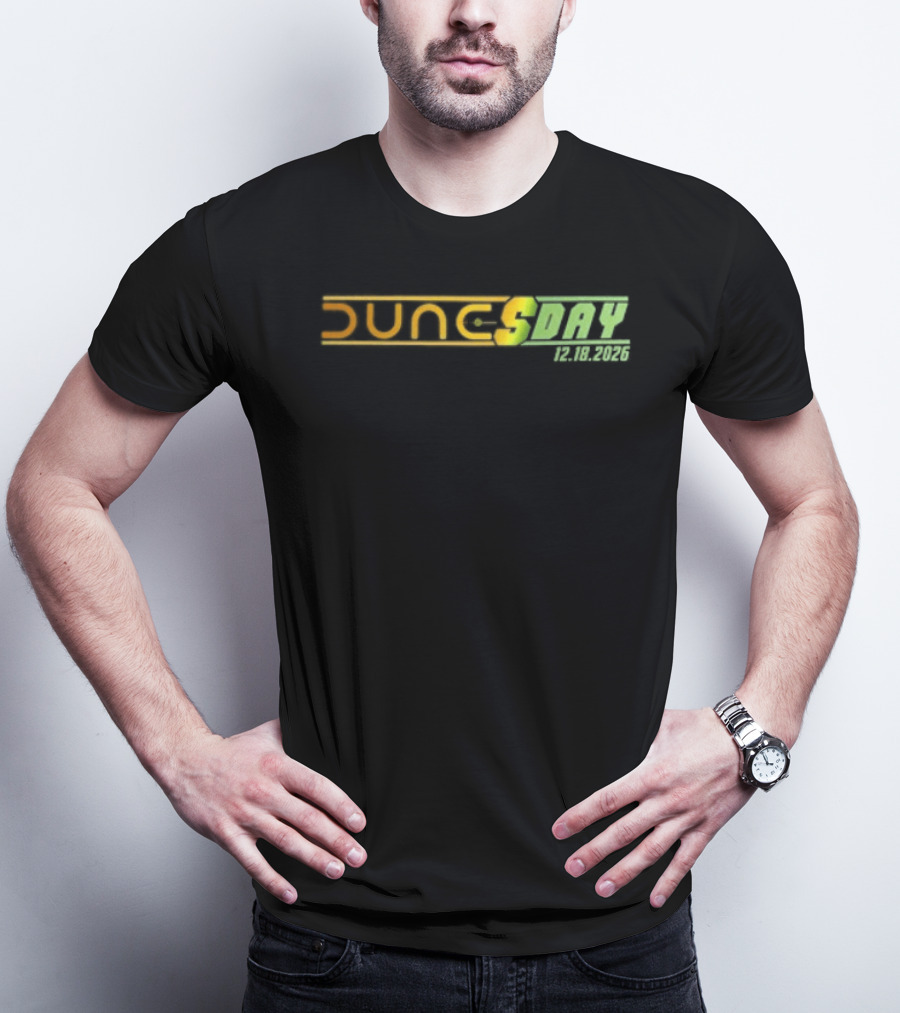 Dunesday December 18 2026 Dune Movie Release Date T-Shirt
