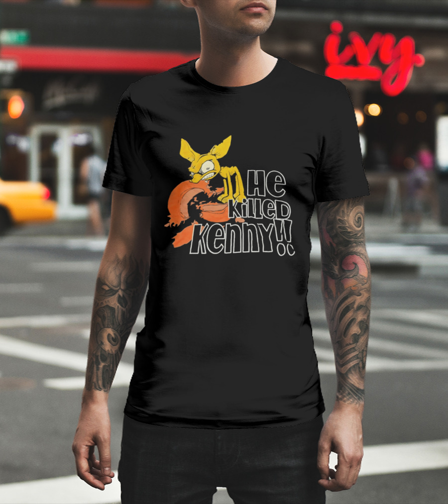Psycho Chihuahua He Killed Kenny T-Shirt