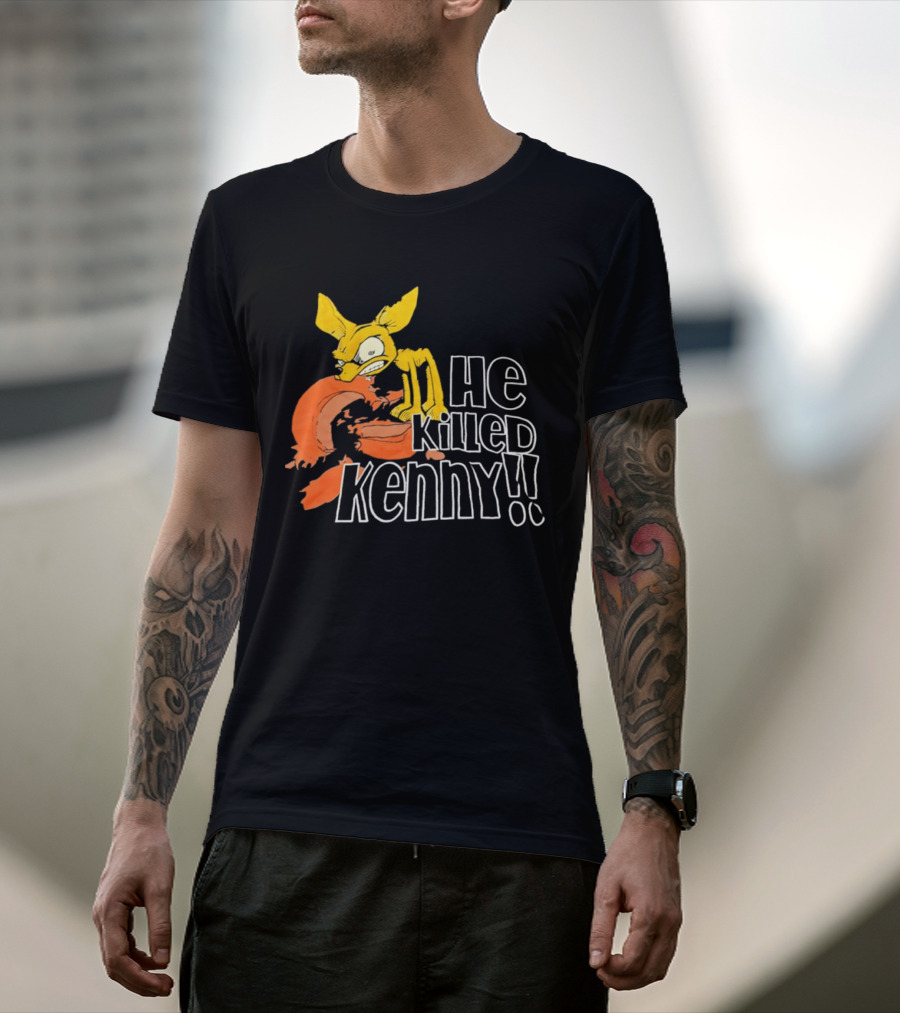 Psycho Chihuahua He Killed Kenny T-Shirt