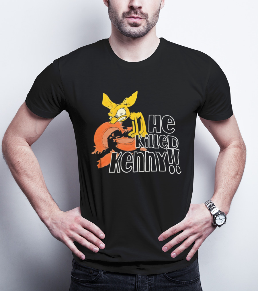 Psycho Chihuahua He Killed Kenny T-Shirt