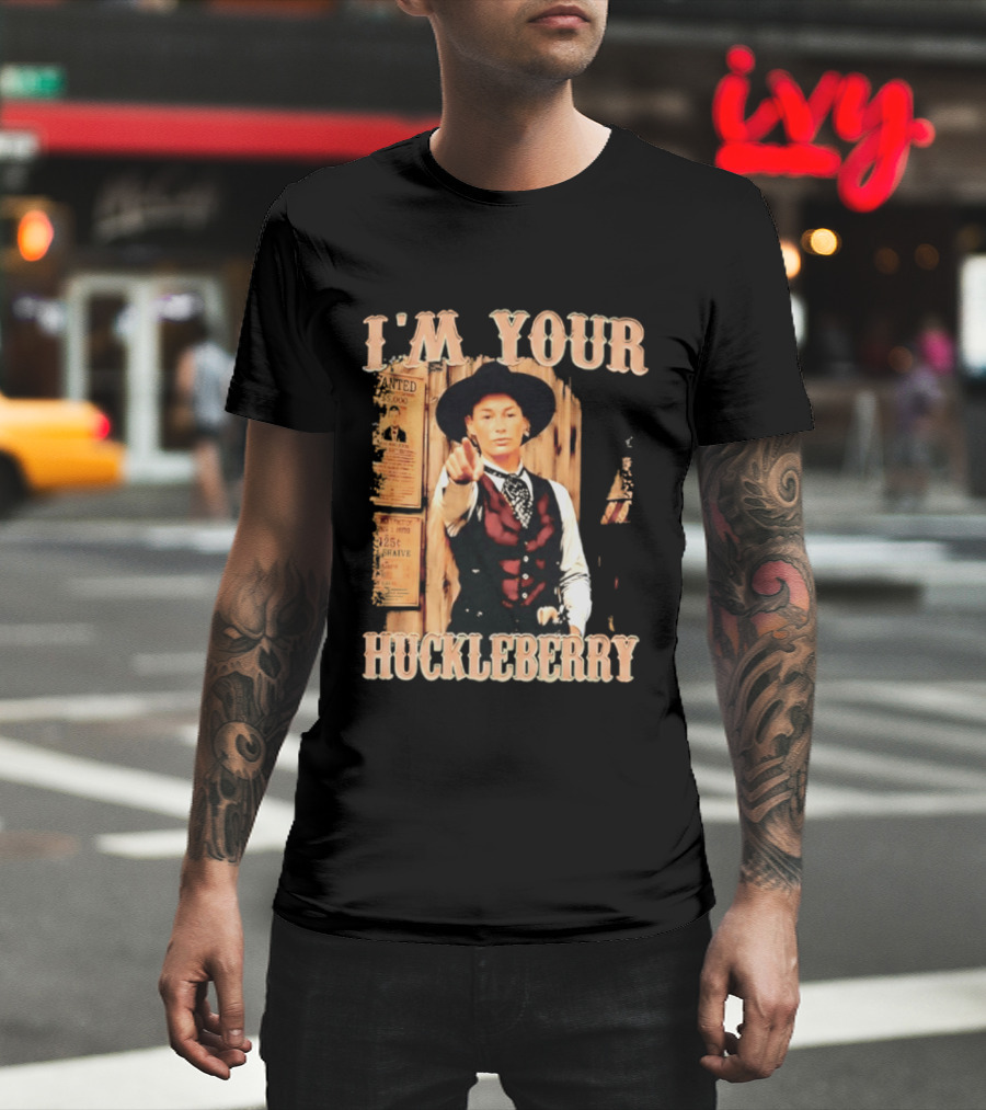 I'm Your Huckleberry Sophie Cunningham Indiana Fever Cowgirl T-Shirt