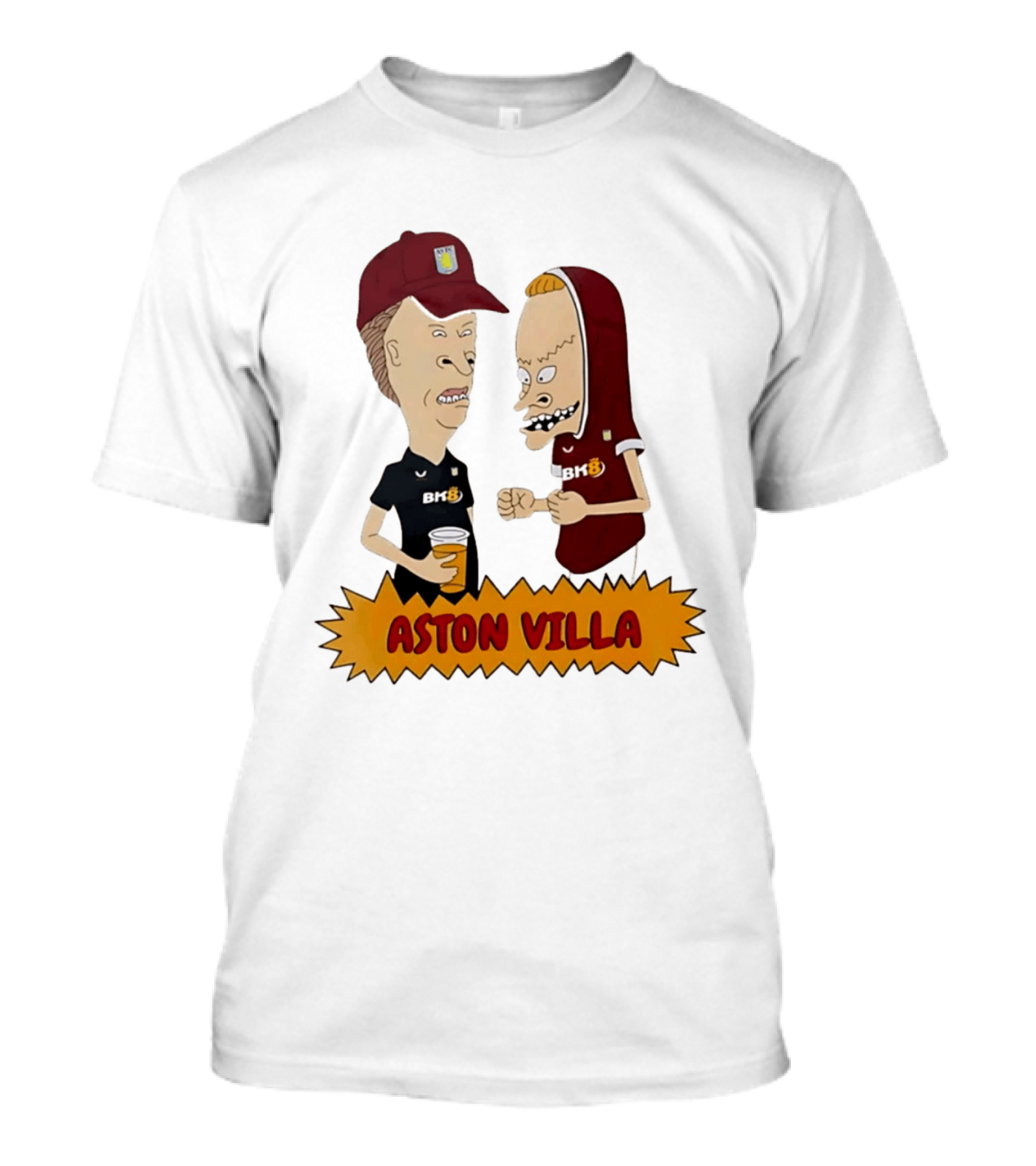 Aston Villa Beavis And Butt Head BK8 T-Shirt