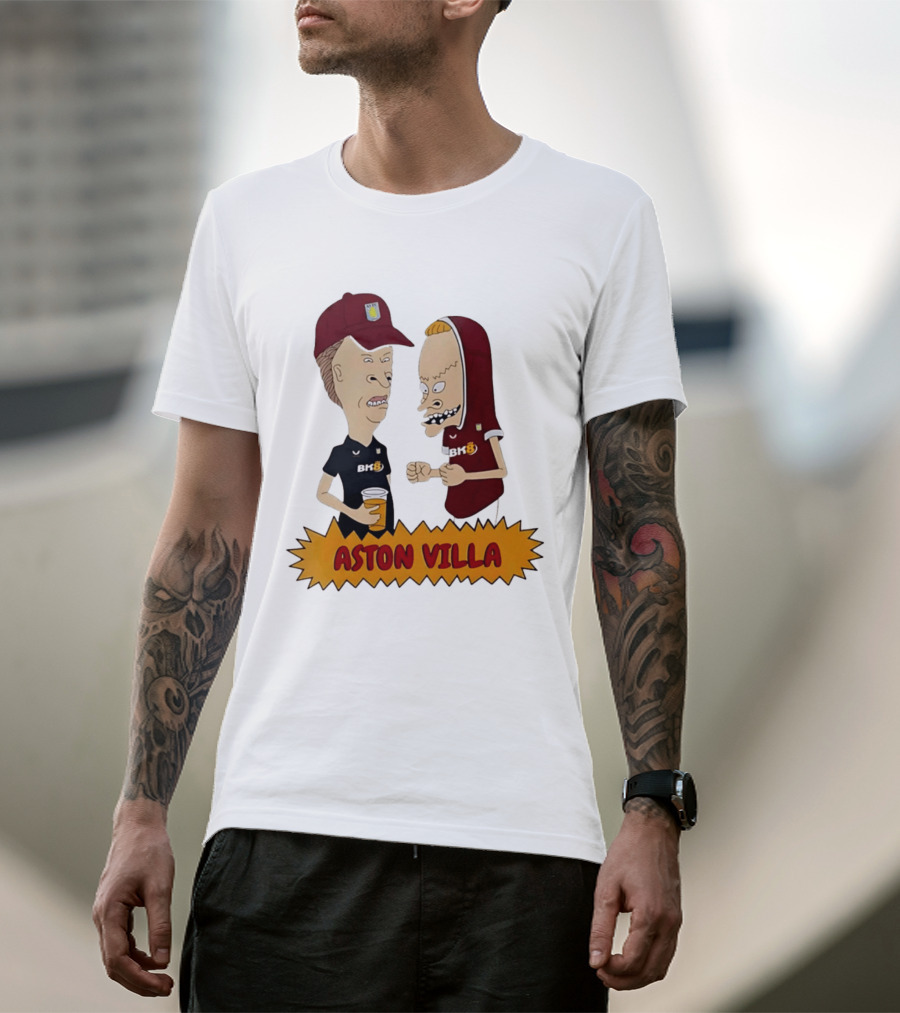 Aston Villa Beavis And Butt Head BK8 T-Shirt