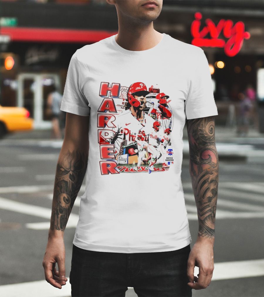 Bryce Harper Phillies Citizens Bank Park Moments 2026 T-Shirt