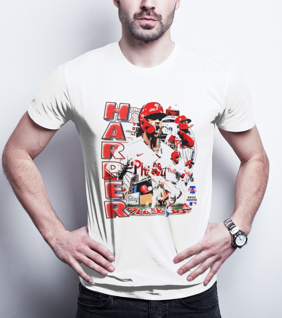 Bryce Harper Phillies Citizens Bank Park Moments 2026 T-Shirt