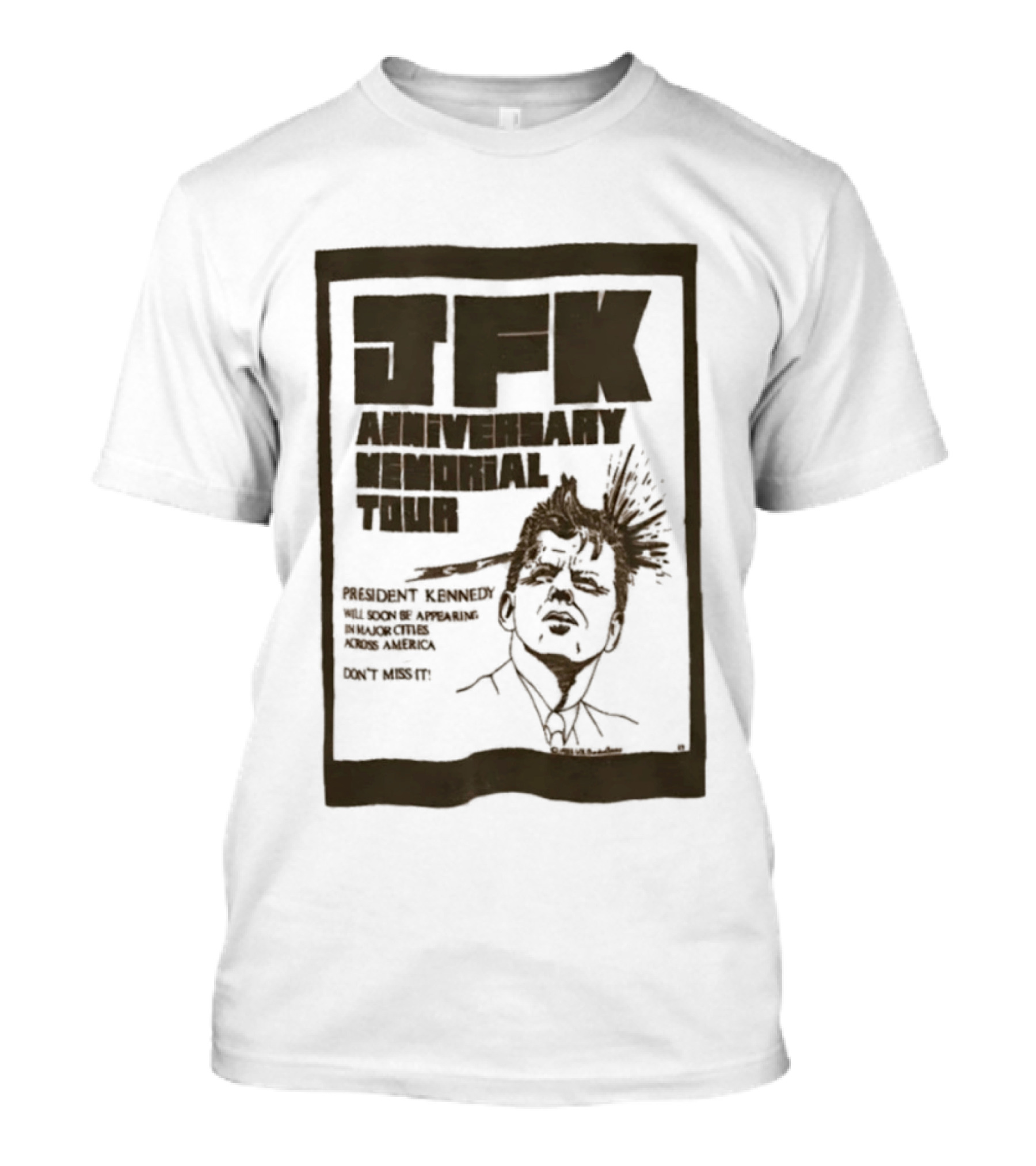 JFK Anniversary Memorial Tour 60th Birthday Celebration T-Shirt