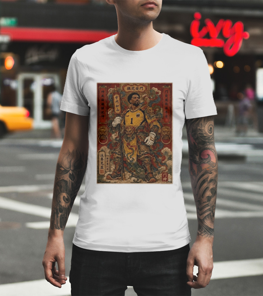 Cape Verde Goalkeeper Vozninha Door God Guardian T-Shirt