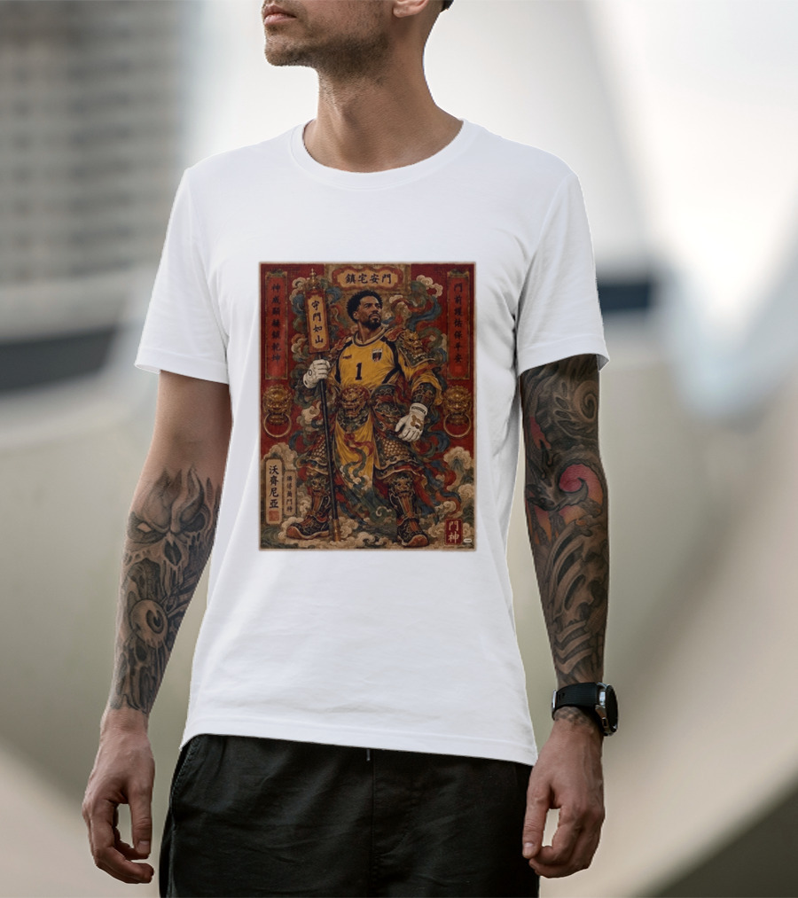 Cape Verde Goalkeeper Vozninha Door God Guardian T-Shirt