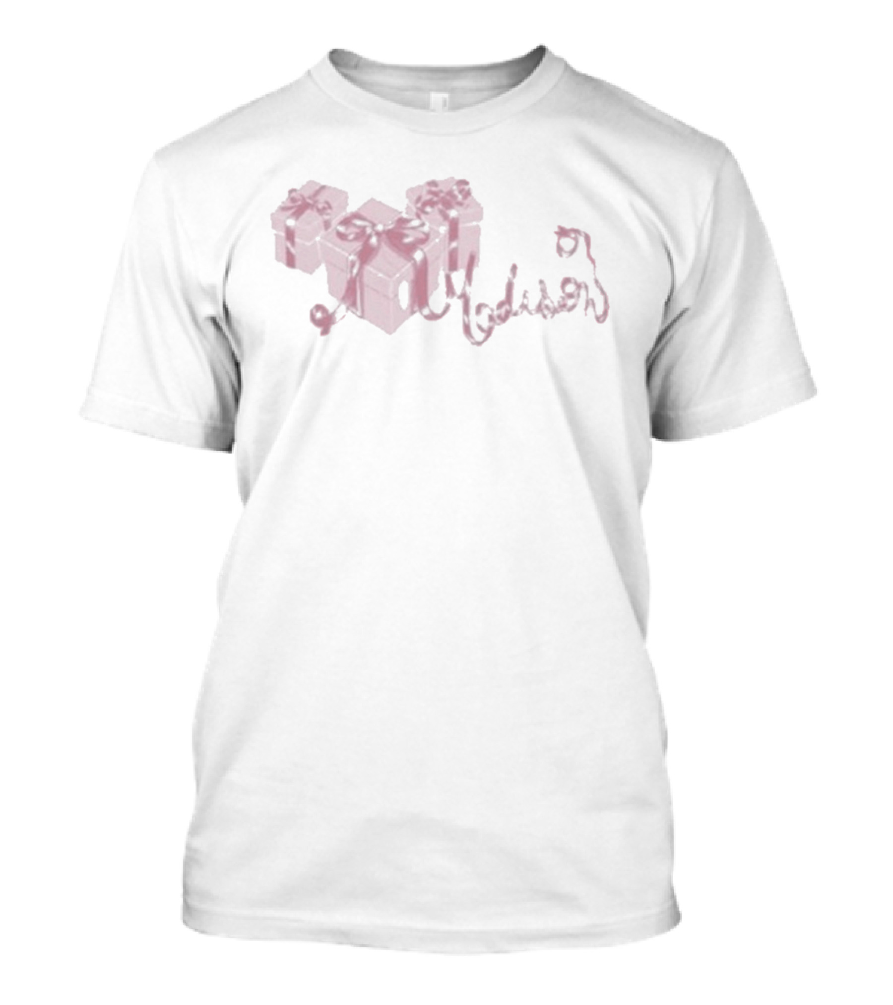 Madison Pink Ribbon Gift Boxes T-Shirt