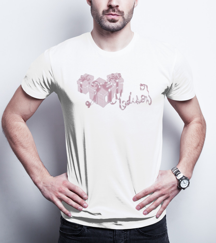 Madison Pink Ribbon Gift Boxes T-Shirt