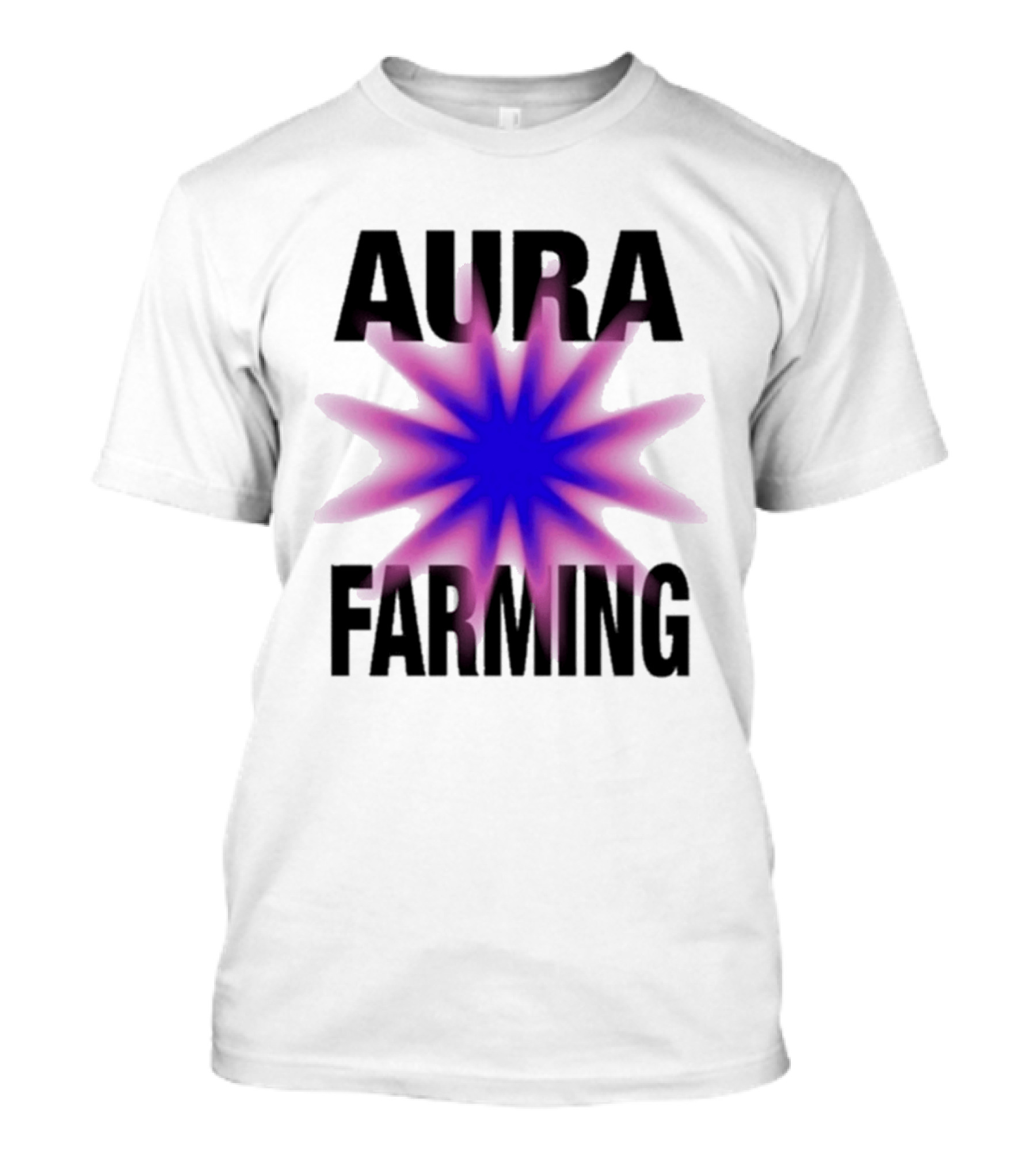 Farming Aura Starburst Energy Visual T-Shirt