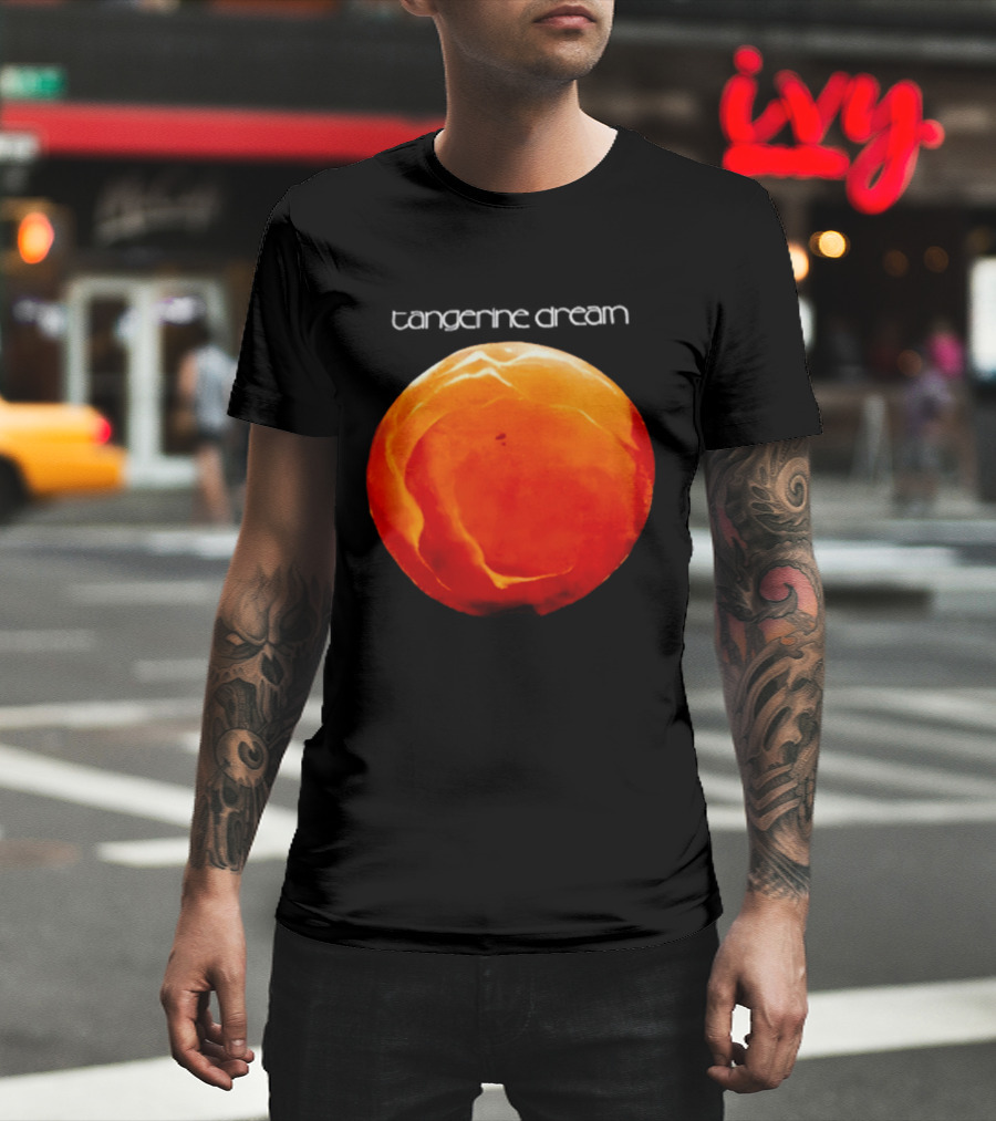 Tangerine Dream 1990 Concert Tour Tangerine Sphere T-Shirt