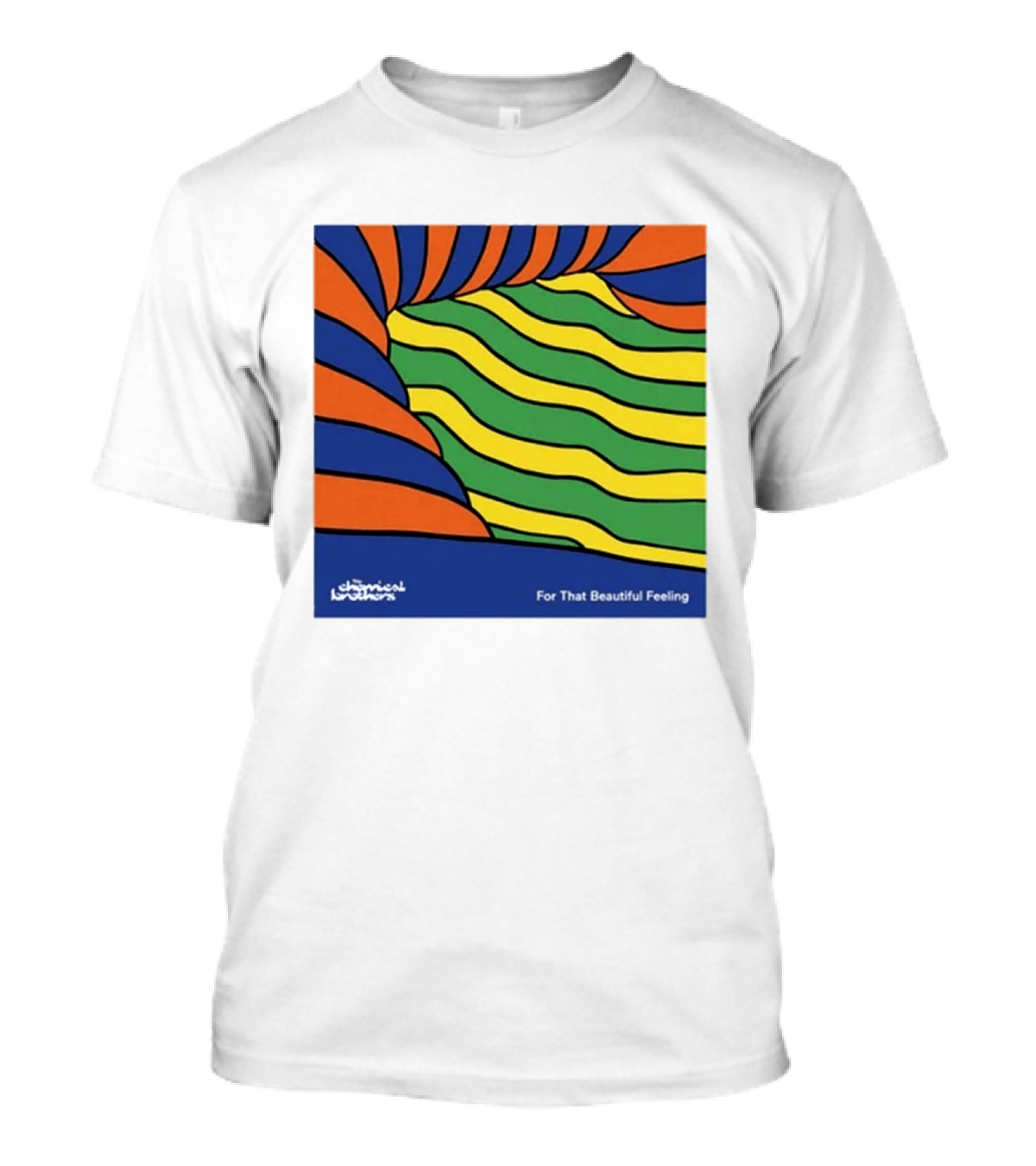 The Chemical Brothers For That Beautiful Feeling Psychedelic Wave T-Shirt