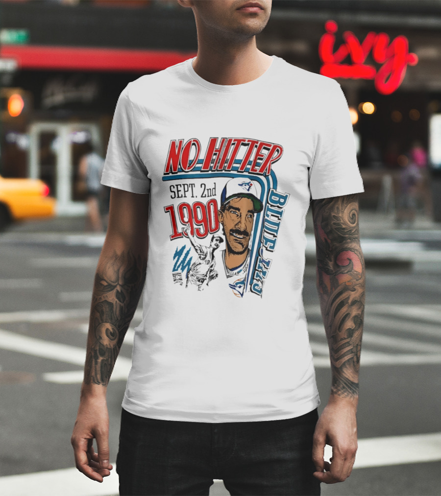 Toronto Blue Jays No Hitter Dave Stieb Sept 2nd 1990 T-Shirt