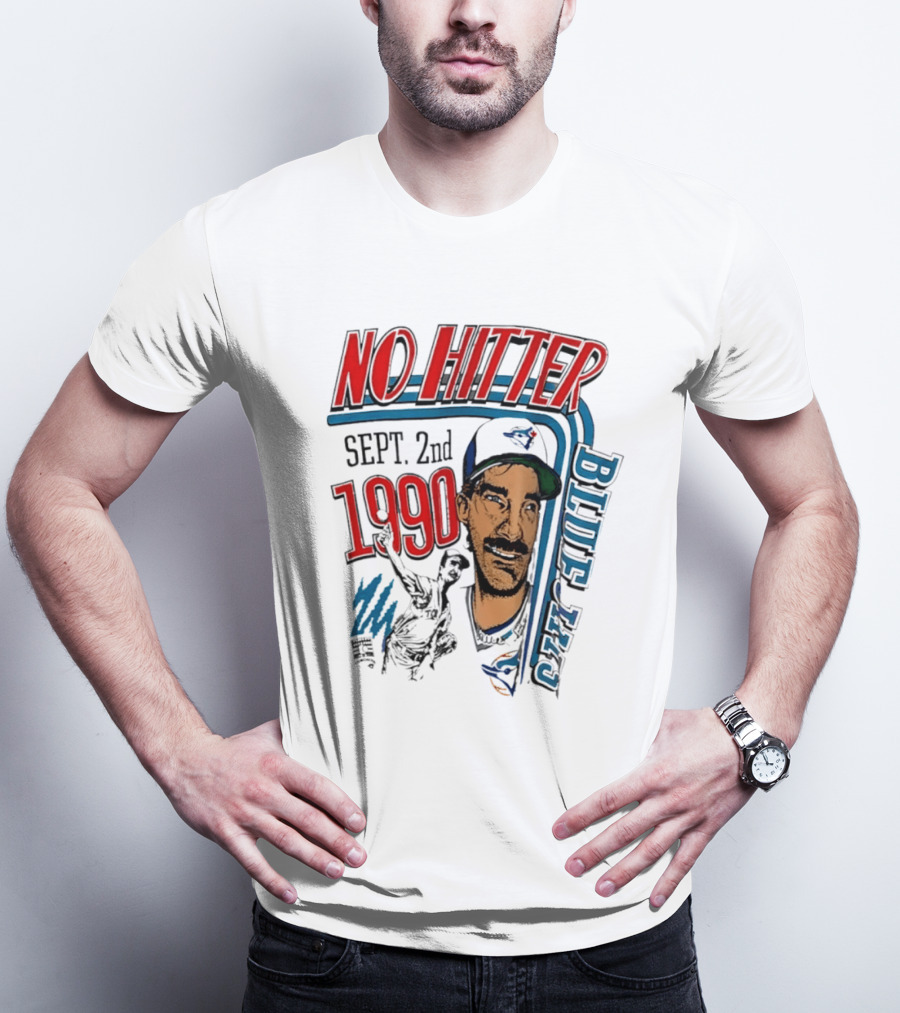 Toronto Blue Jays No Hitter Dave Stieb Sept 2nd 1990 T-Shirt