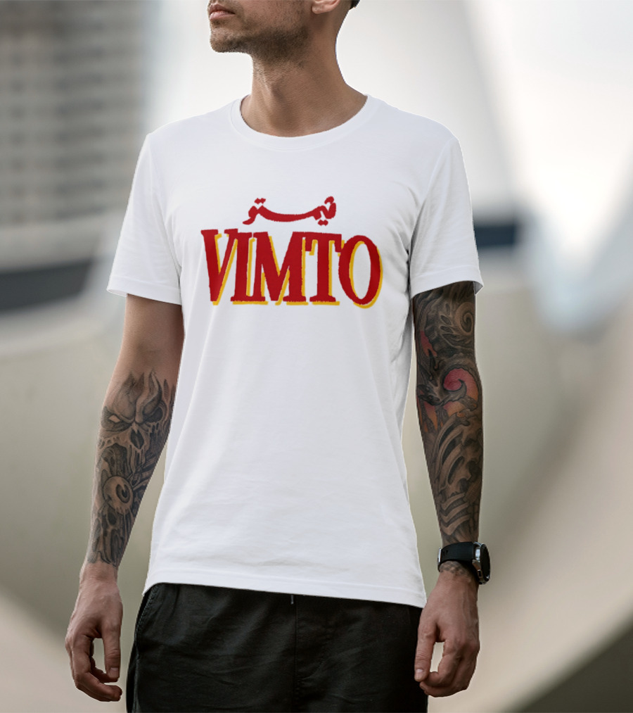 VIMTO Arabic Nostalgic Beverage Branding T-Shirt