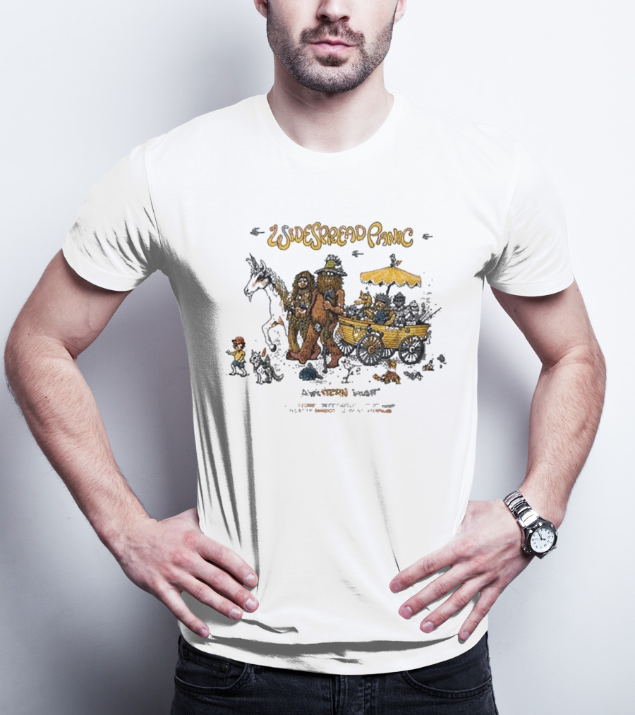 Widespread Panic Western Jaunt Tour 2026 July 5 To July 25 Spusta T-Shirt