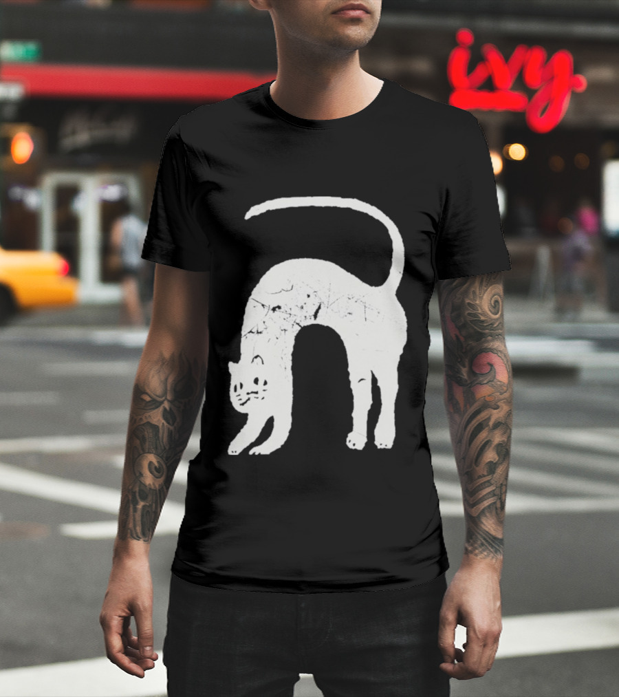 Angeltype Catvisu Arched Feline T-Shirt