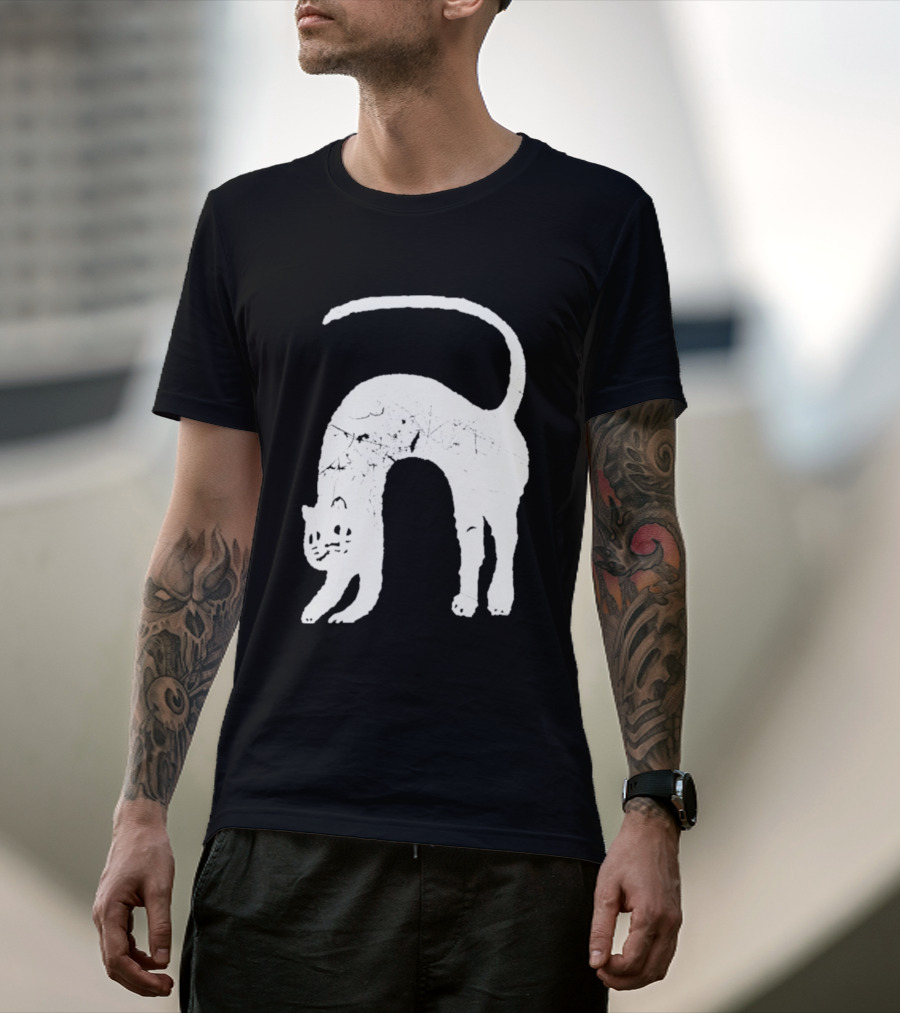 Angeltype Catvisu Arched Feline T-Shirt