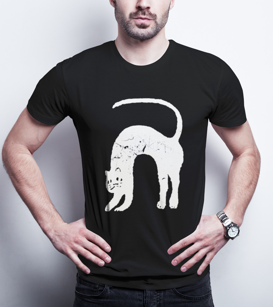 Angeltype Catvisu Arched Feline T-Shirt