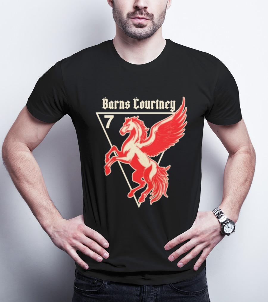 Barns Courtney Pegasus 7 Retro Triangular Pegasus T-Shirt