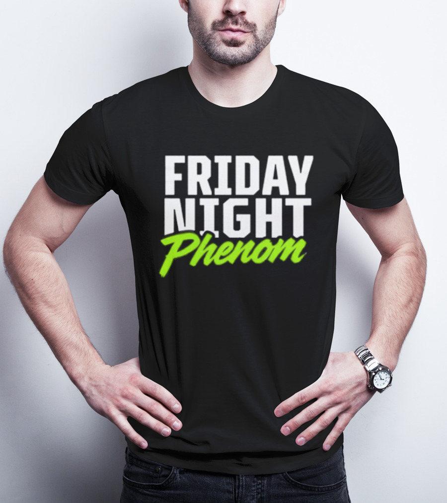 Friday Night Phenom Football Sports Stadium Lights Game T-Shirt